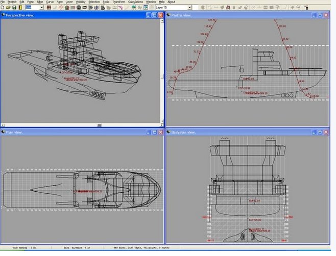 3D Boat Design CAD Hull Ship Modelling Model Software Yachts Sail ...