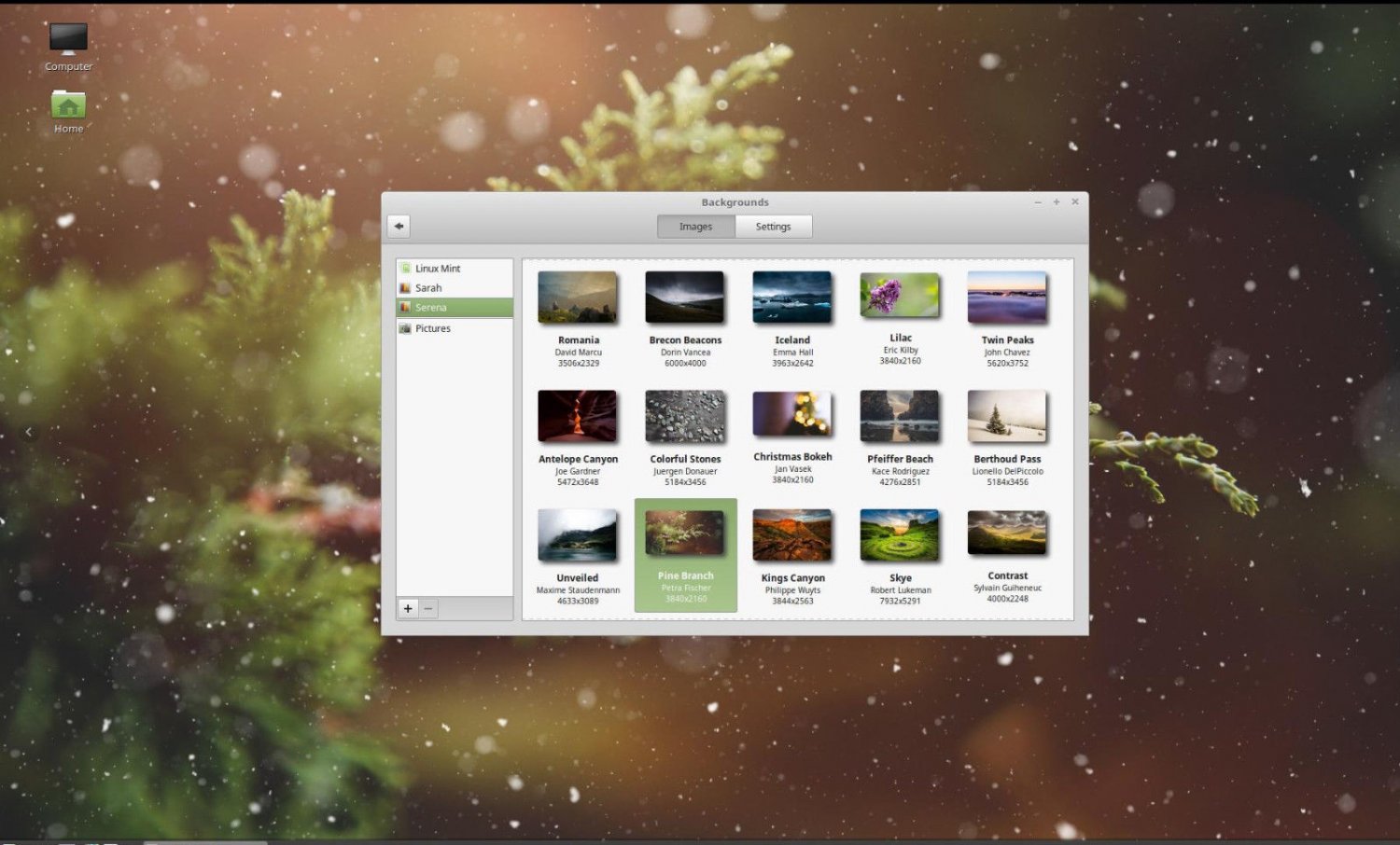 Linux Mint 19 OS LIVE xfce Desktop 64 BIT 64bit Tara Replace Windows ...