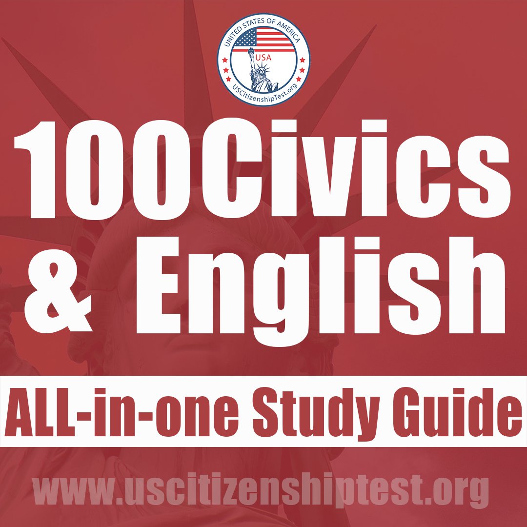 CD 2023 US Citizenship Interview All-In-One Study Guide (100 Civics ...