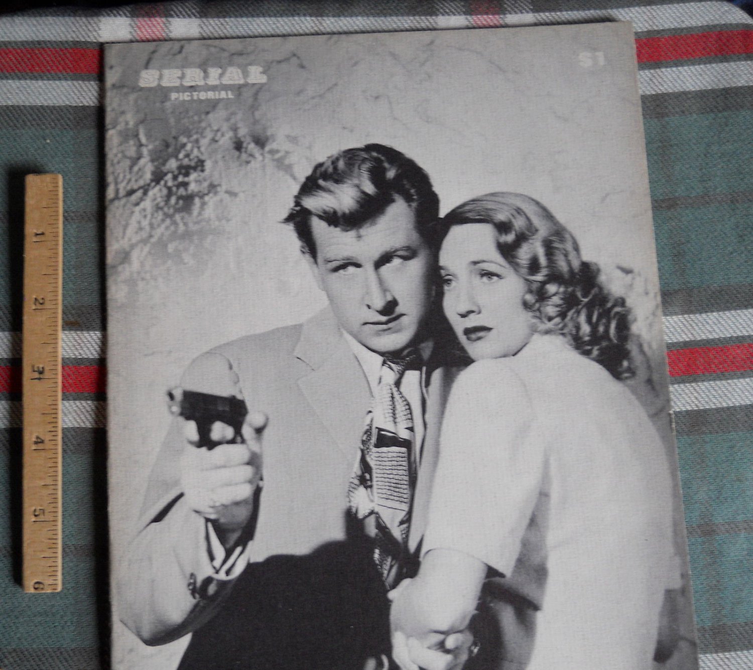 SECRET AGENT X-9 MAGAZINE-SERIAL PICTORIAL #7 LLOYD BRIDGES UNIVERSAL 1945