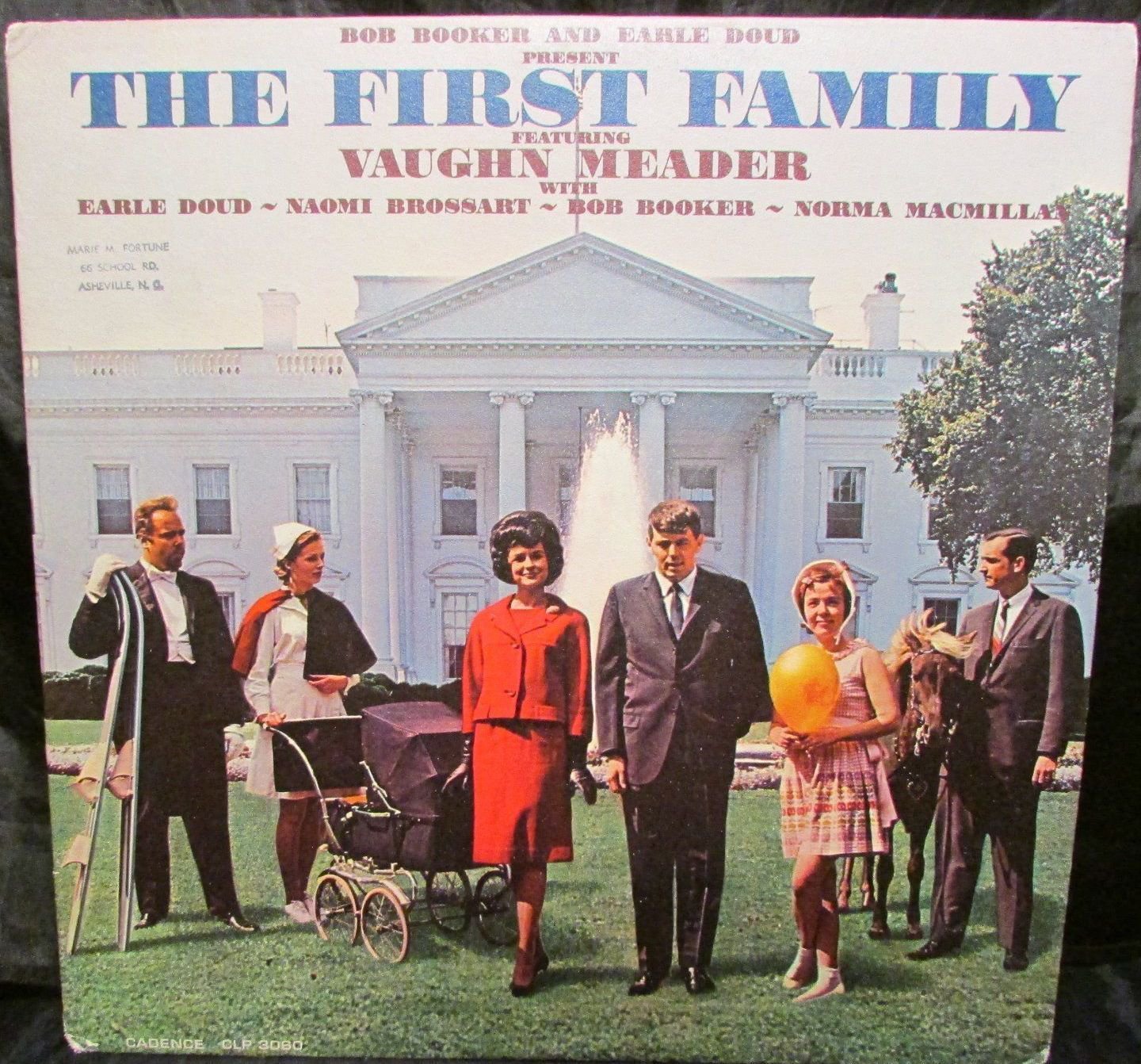 The First Family by Vaughn Meader,presented by Bob Booker& Earle Doud ...