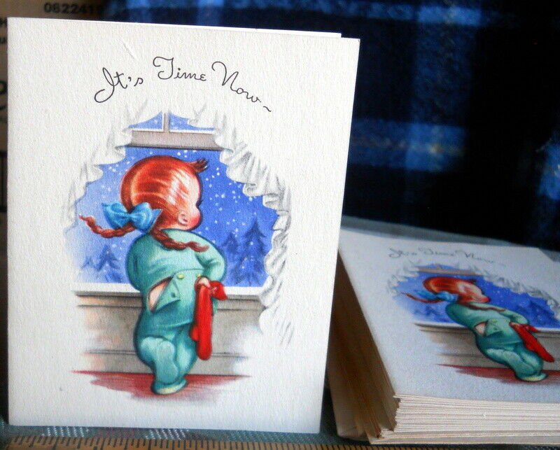 15 cards Merry Christmas *Toots at window* It's time Now~ CHARLES ...