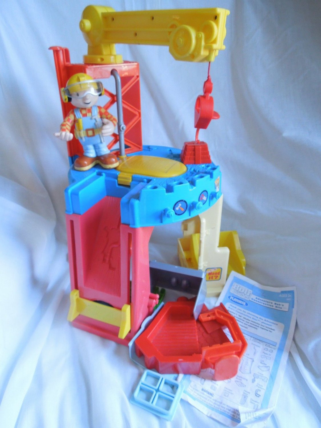 Playskool Bob Builder Adventure Bob's Construction 19-pc site playset ...