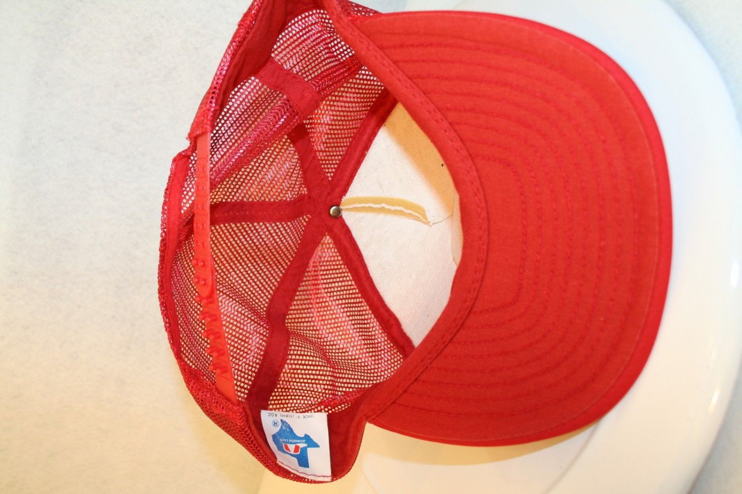 Boys Scouts America Eagle Scout St Louis MO BSA patch red mesh snapback ...