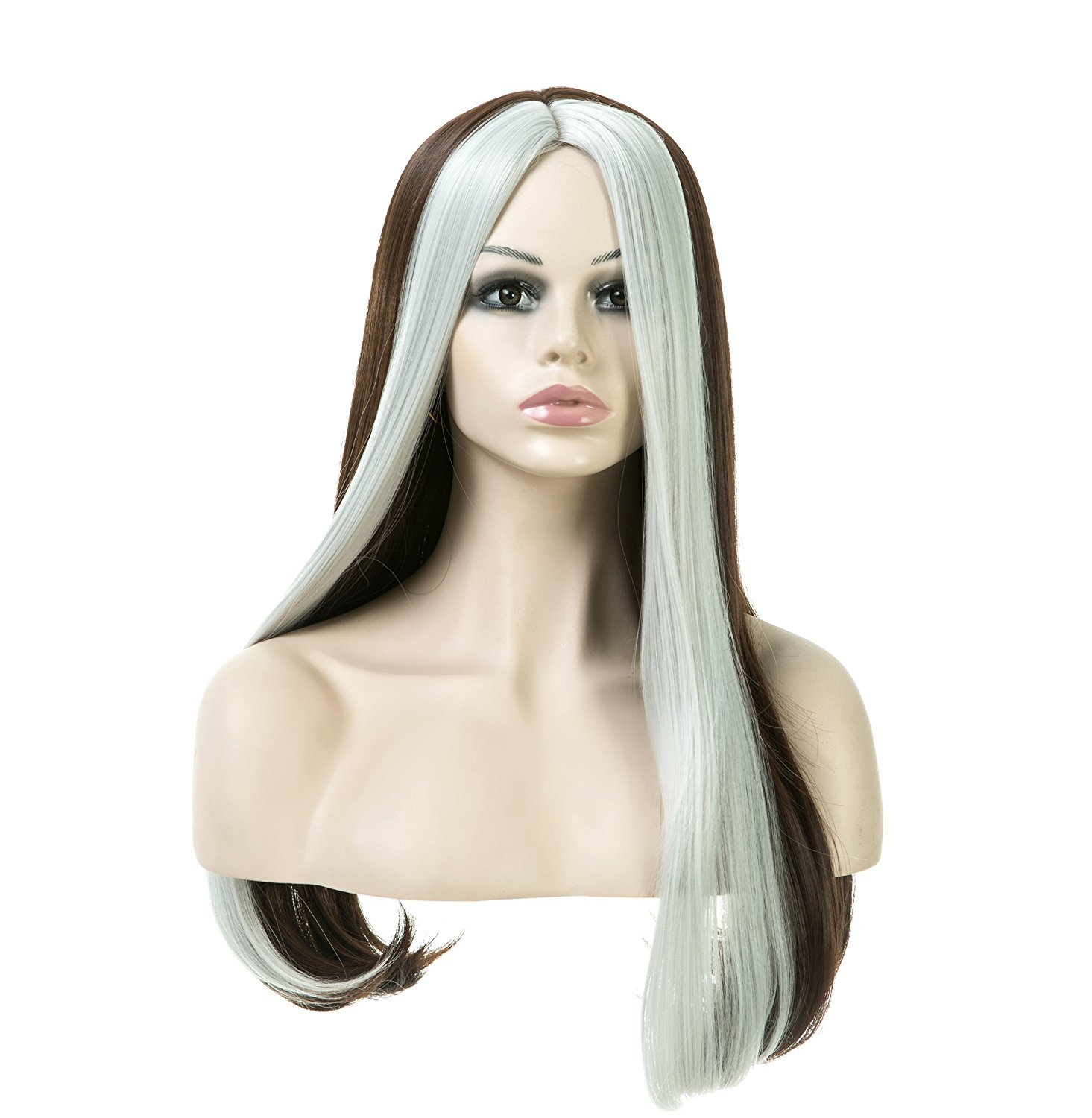 achcosplay Cartoon & Movie Character Rogue Cosplay Wig Adjustable for ...
