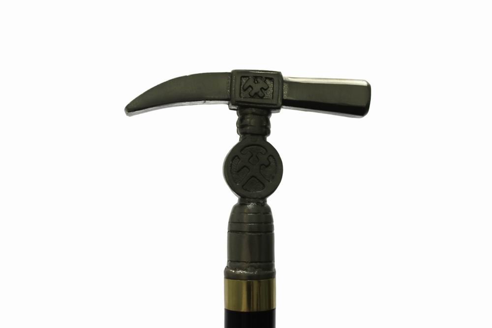 Hammerhead Walking Cane Medieval War-Hammer Theme with stainless steel ...