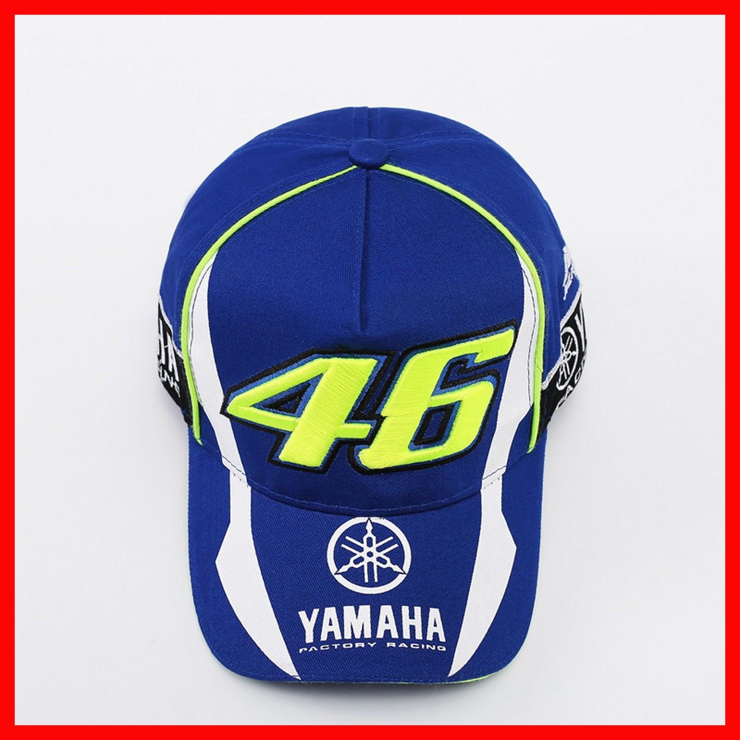 HOT NEW MOTO GP 46 Motorcycle 3D YAMAHA Embroidered F1 Racing Cap Men Women