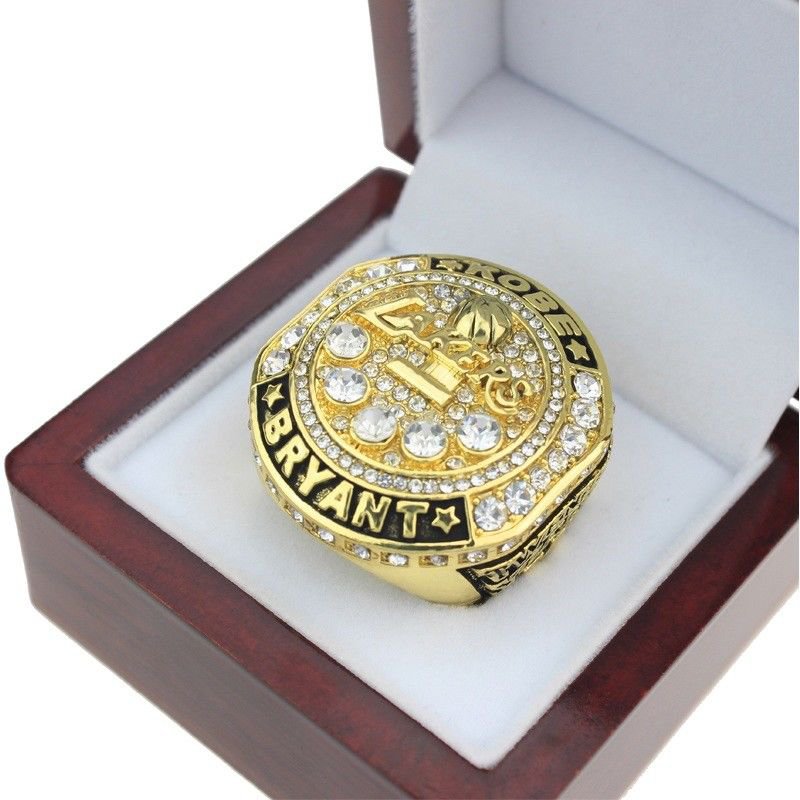 2016 Present KOBE BRYANT Retirement championship Ring Basketball Rings ...