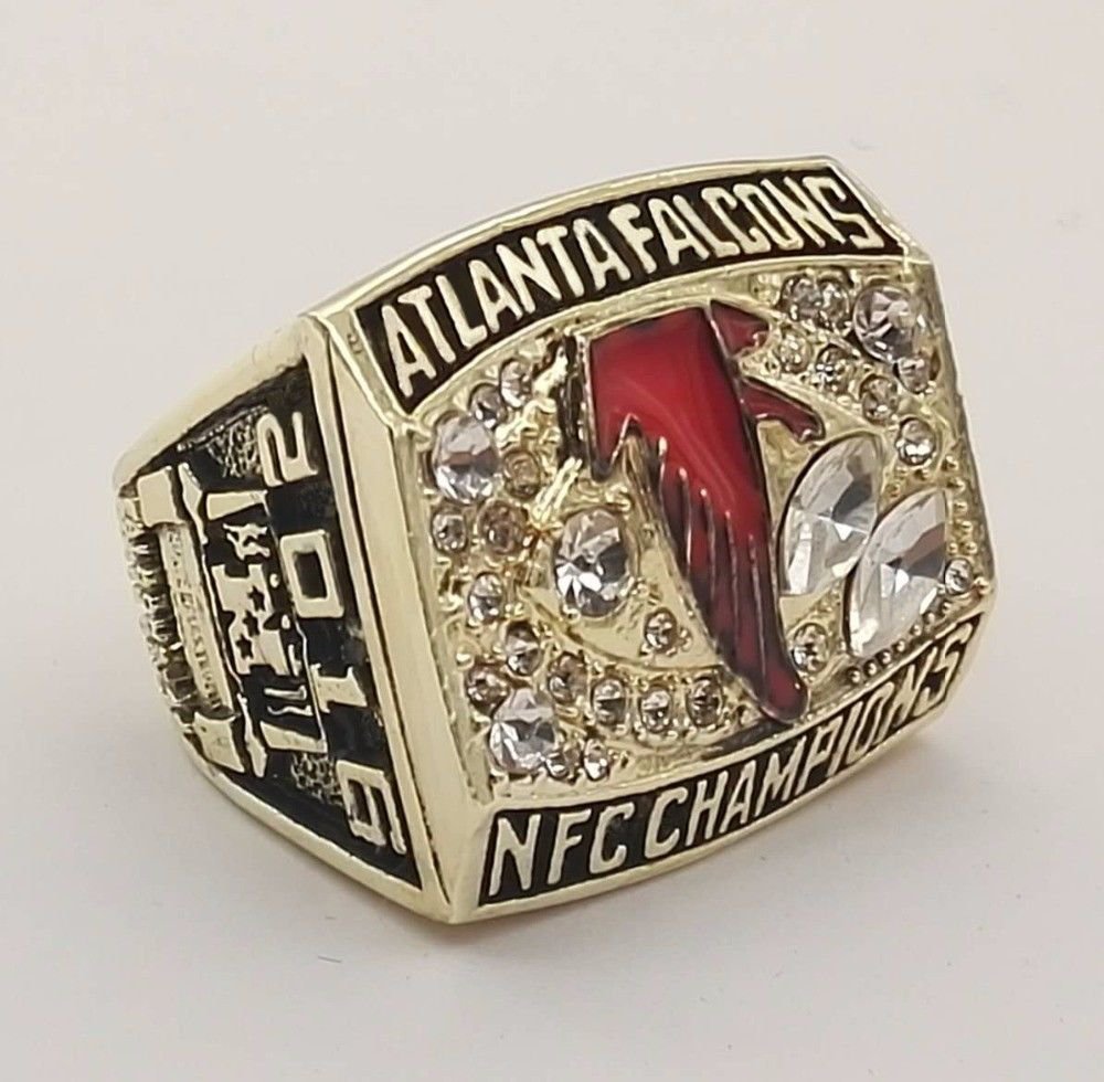 N.F.C 2016 ATLANTA FALCONS Replica High Quality Championship Rings Size 11
