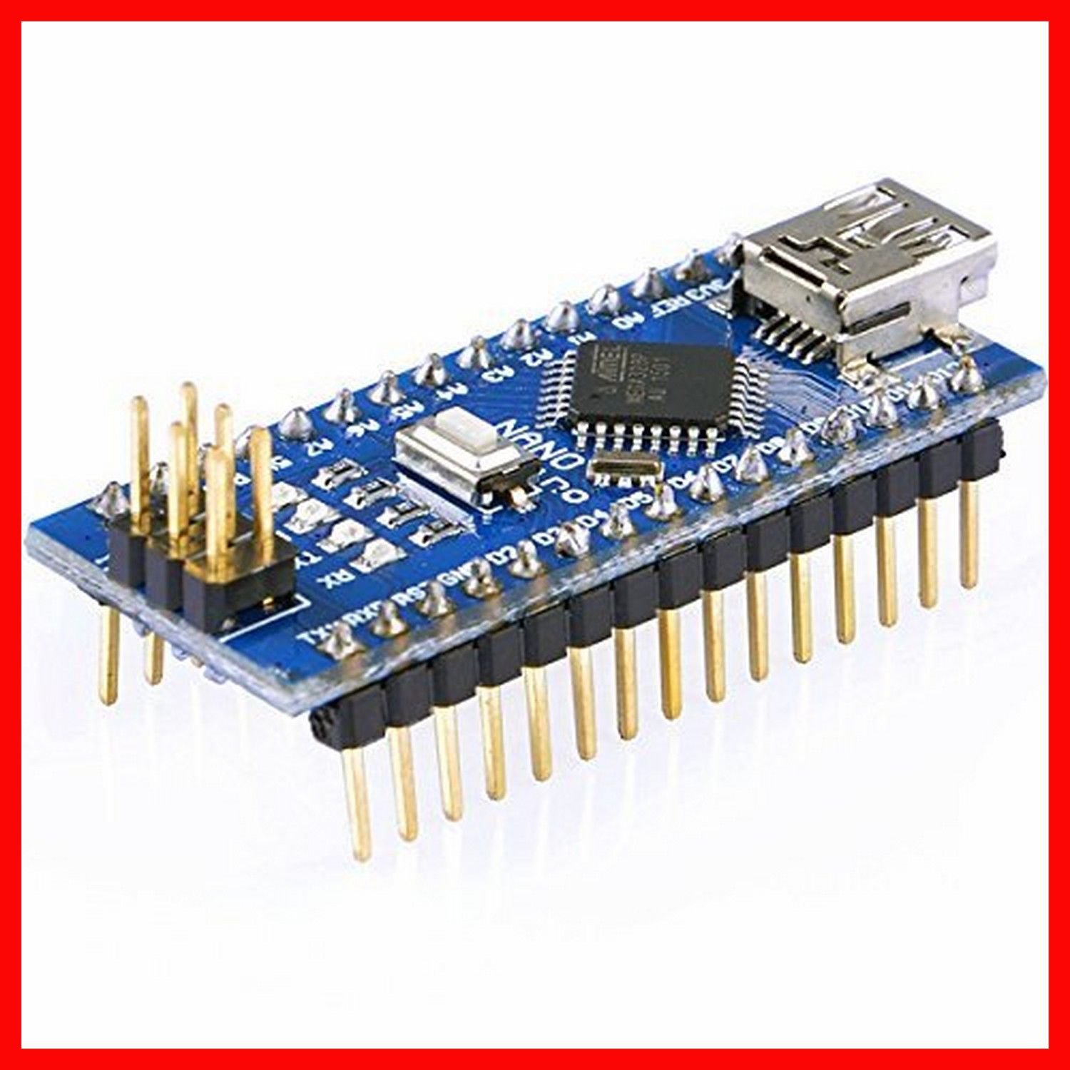 5pcs Nano 3.0ATmega328P Controlador Compatible Con Arduino NANO CH340 ...