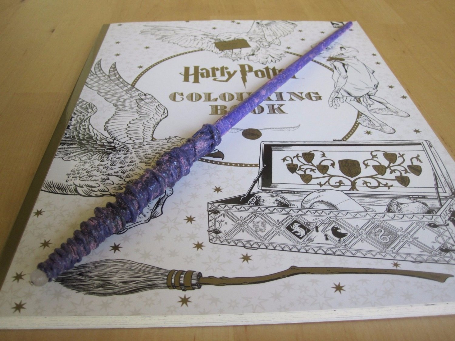 Handmade Wand Harry Potter Fantastic Beasts Aspen wood Witch Wizard Cosplay
