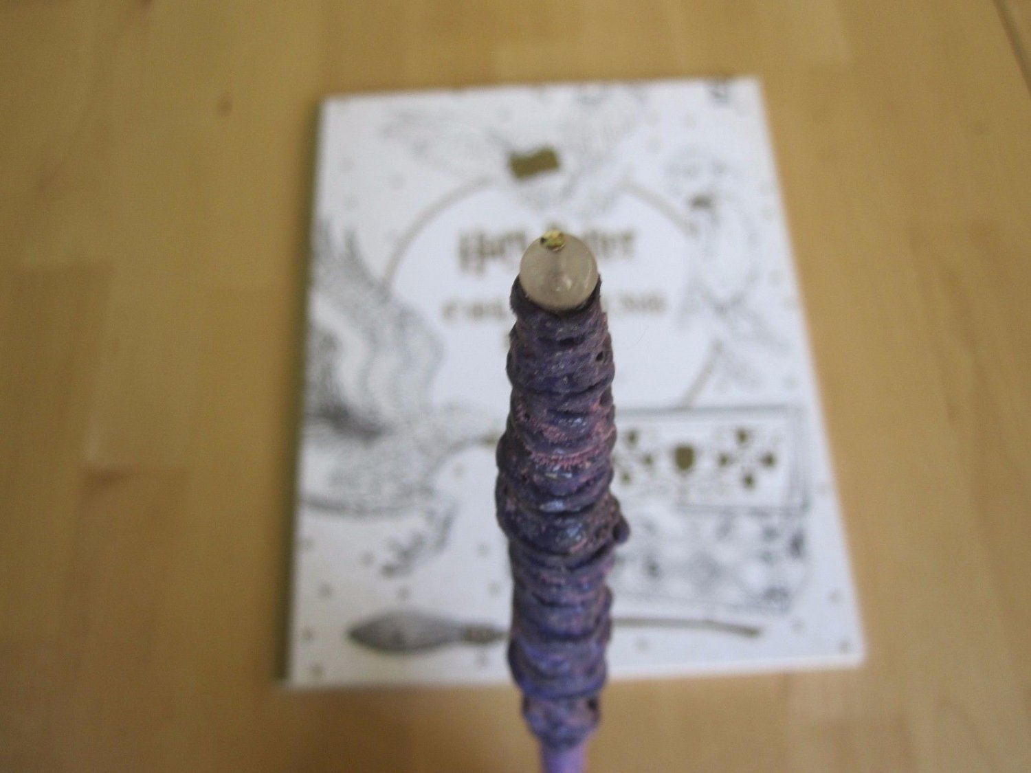 Handmade Wand Harry Potter Fantastic Beasts Aspen wood Witch Wizard Cosplay