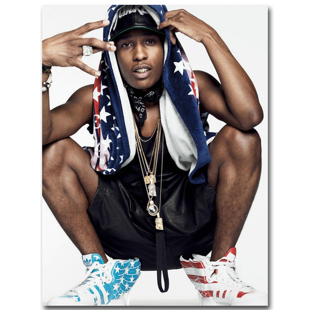 ASAP Rocky Music Rapper Poster 32x24