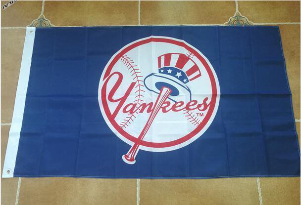 Large New York Yankees Baseball Flag Banner 3x5 FT with Metal Grommets
