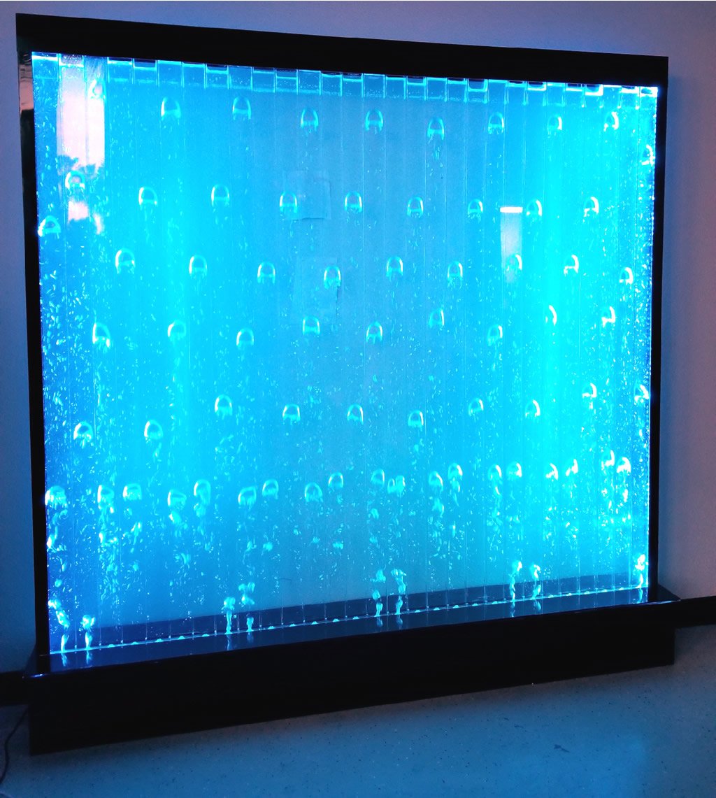 LED Lighting Full Color Bubble Wall, 79" x 79" Advanced Bubble Pattern ...
