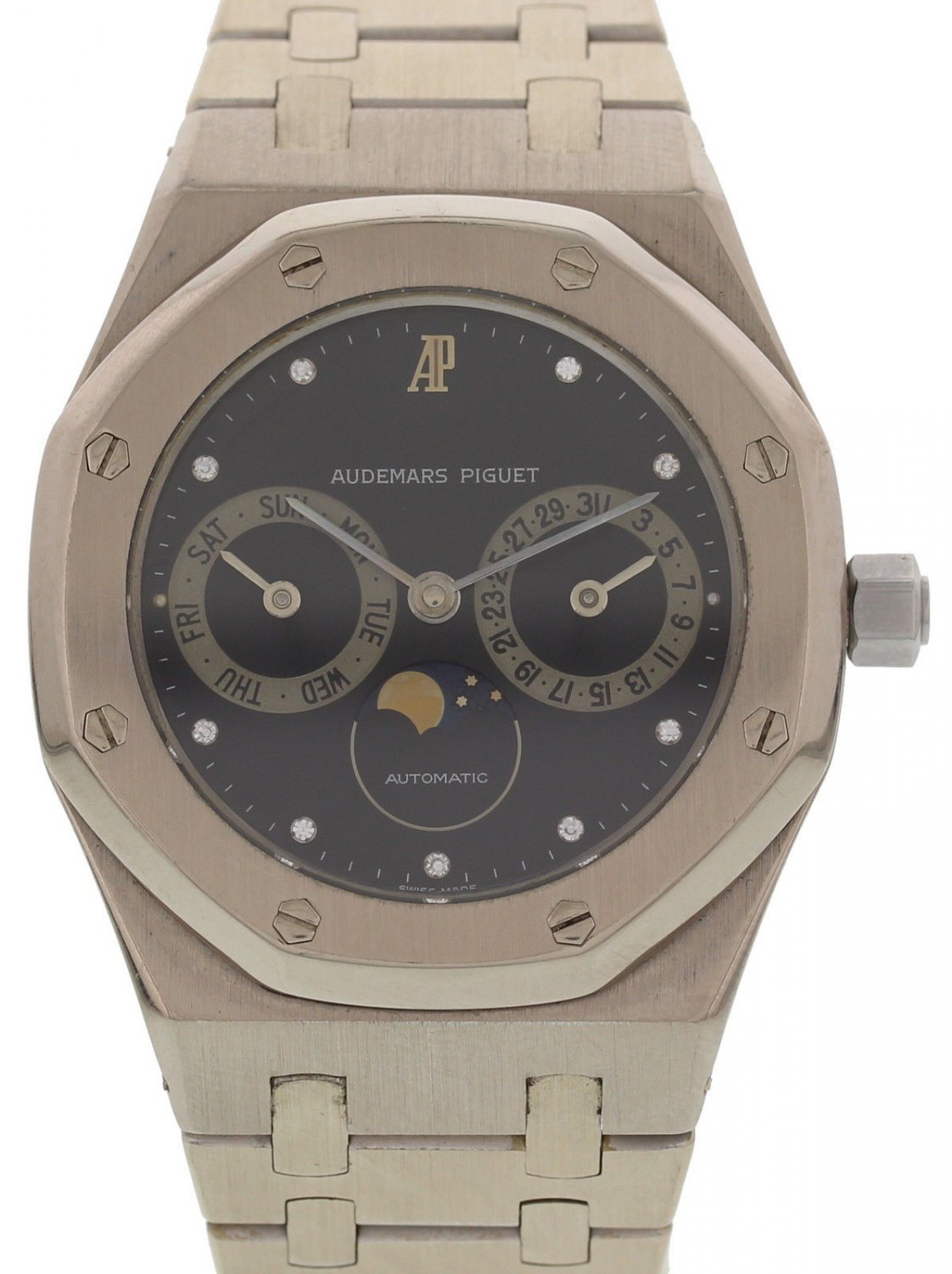 Audemars Piguet Royal Oak Day-Date Moonphase 25594 18k White Gold