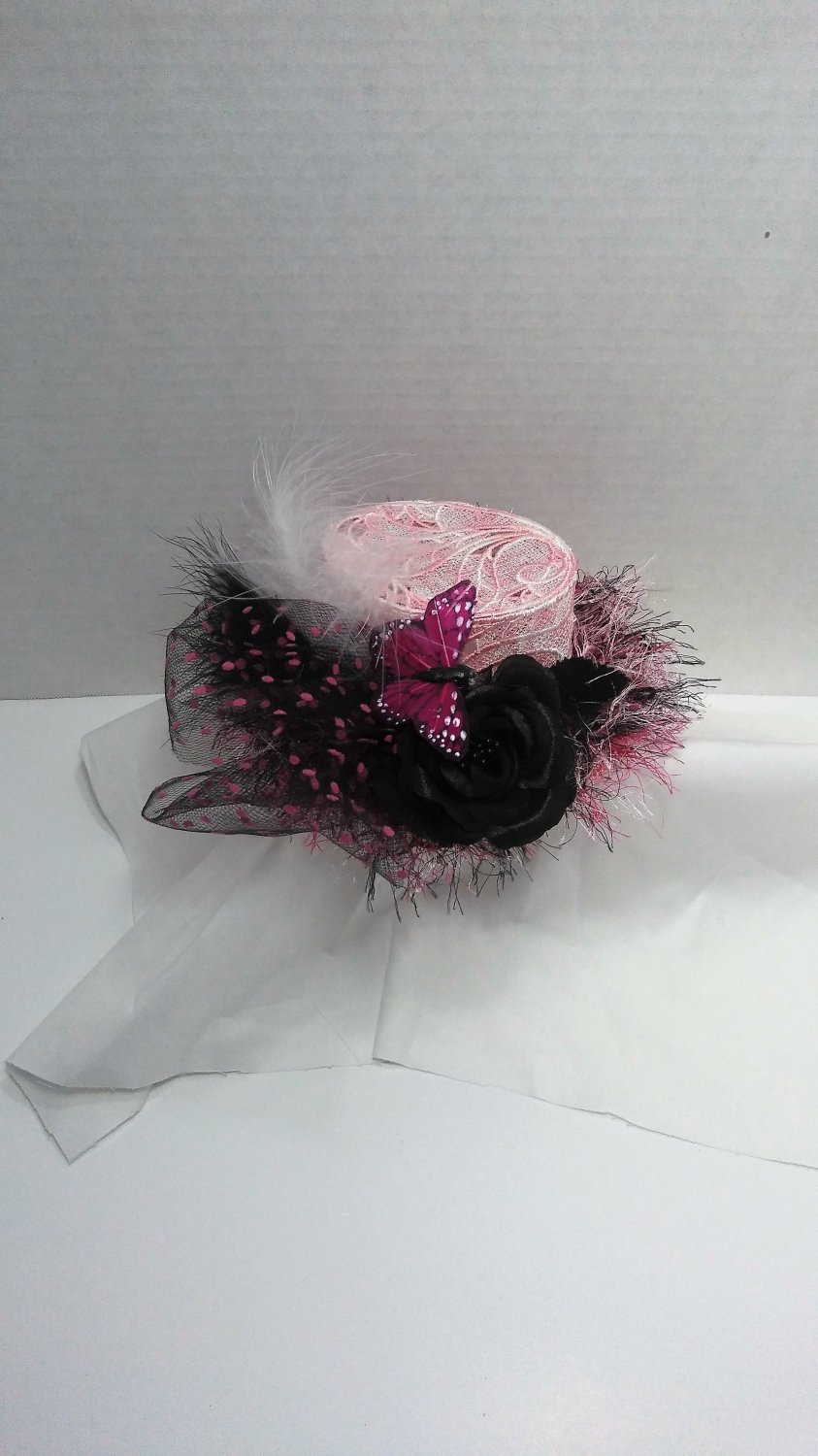 Mini Lace Top Hat