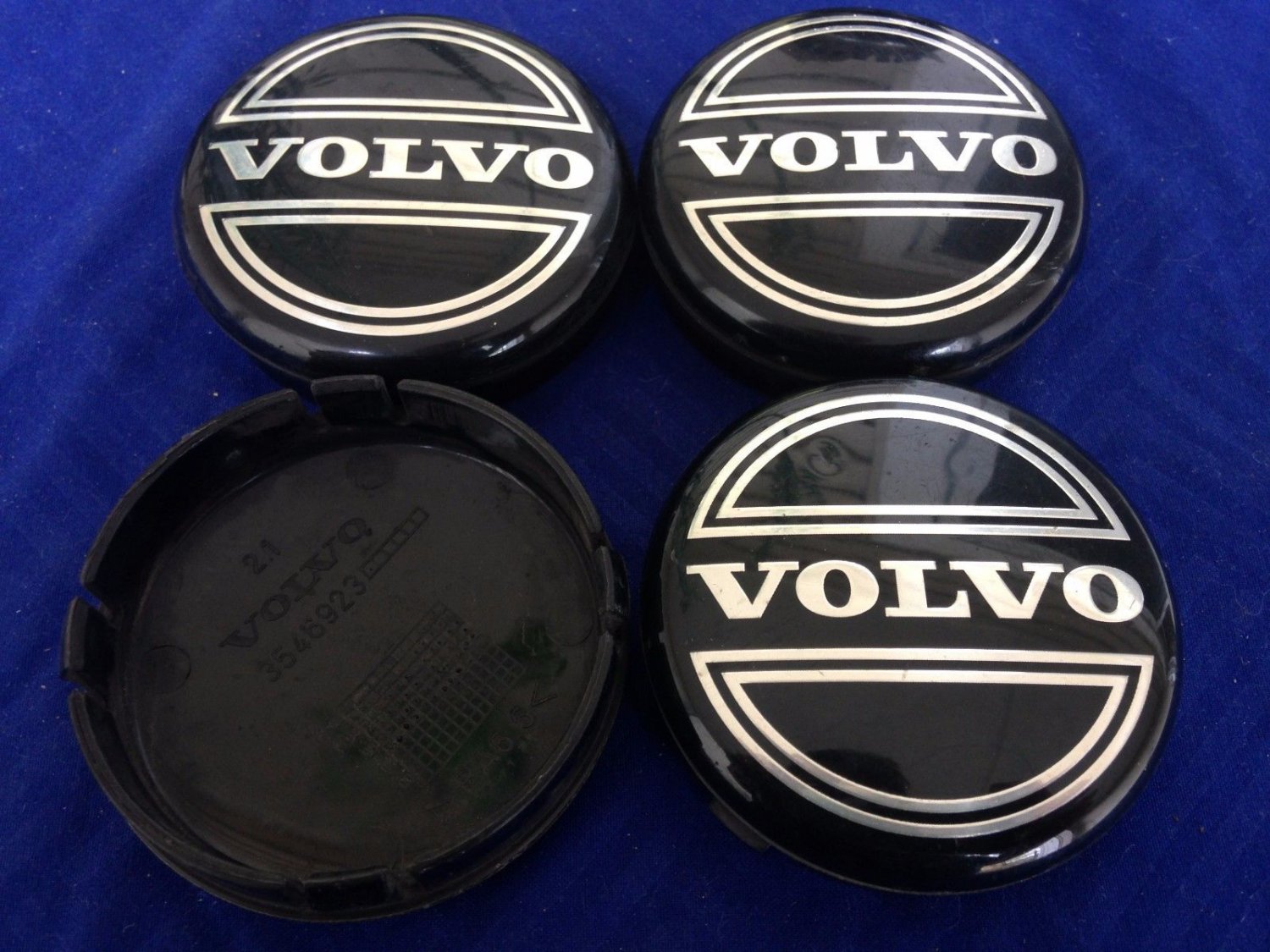 92-09 VOLVO 850 S70 V70 960 S90 V90 WHEEL CENTER CAP OEM 3546923 Set of 4