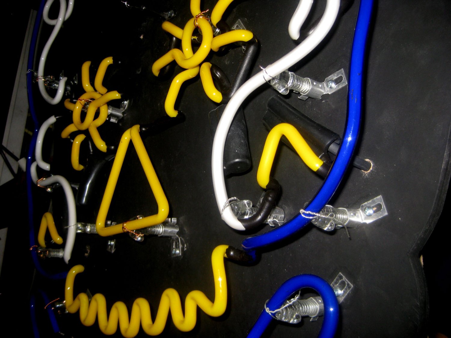 LARGE VOODOO SKULL NEON SIGN - New Orleans decor - Afro-Caribbean ART