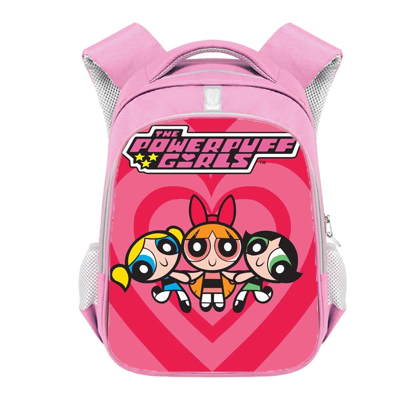 The Powerpuff Girls Cartoon 13" Girls Kids School Book Travel Bag ...