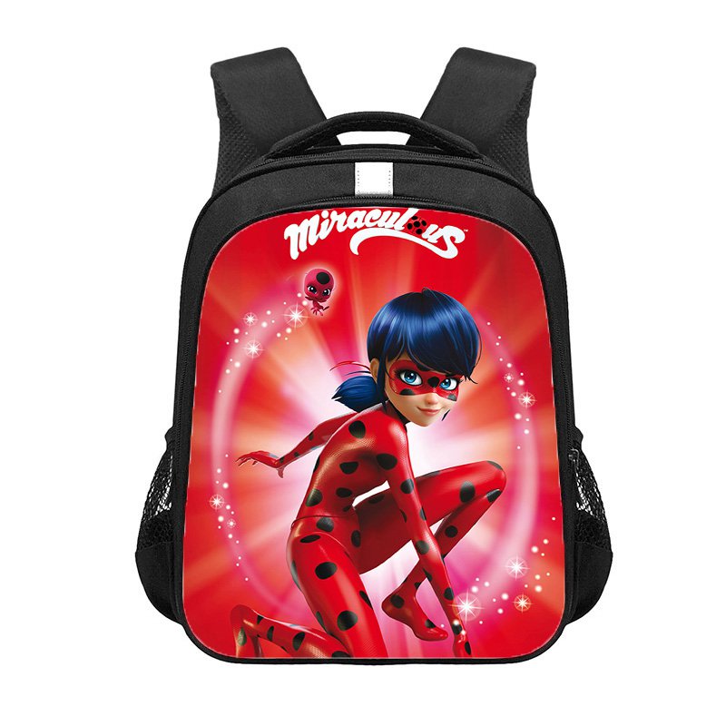 Miraculous: Tales Of Ladybug & Cat Noir Cartoon 16" Kids School Book ...