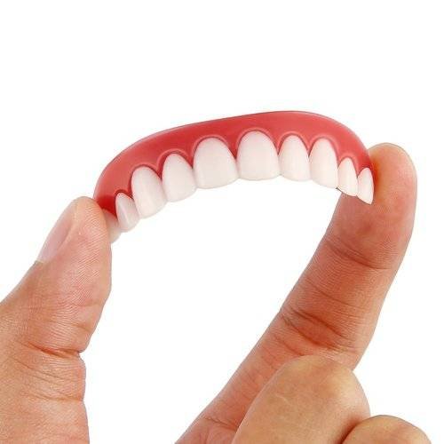 Comfortable Silicone Perfect Smile Veneers Men Women Veneer Tooth Cover