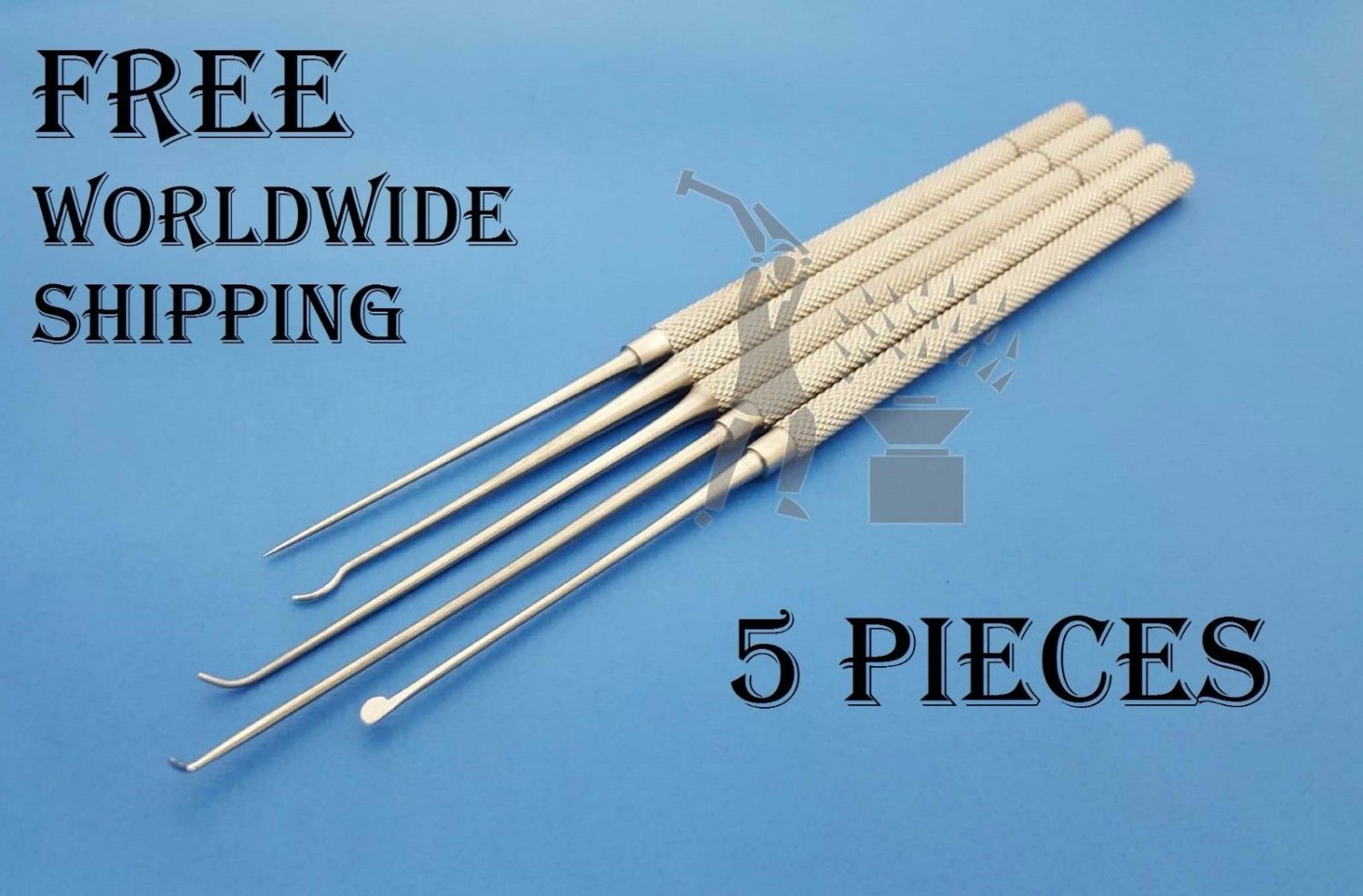 Rhoton Micro Dissector Set Medical Neurosurgery Surgical Instruments 5 ...
