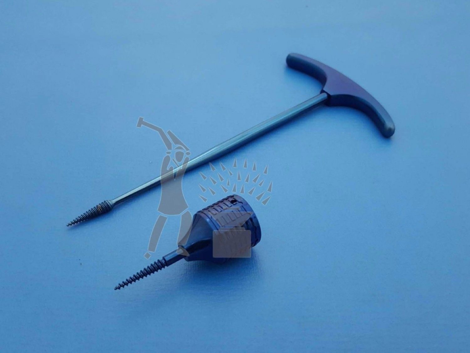 Dental Screw Root Extraction Periotome Set 2 Piece Titanium & Steel ...