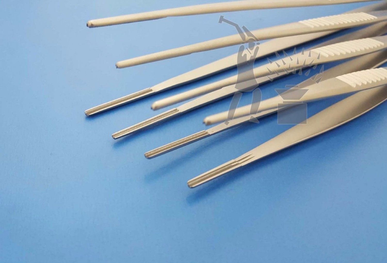 Debakey Vascular Tissue Forceps Atraumatic Set of 4 Pieces Medical ...