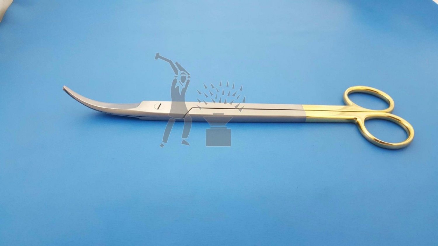 Zeppelin Super Cut Parametrium Scissors OB/Gyn Instruments Curved 22 cm