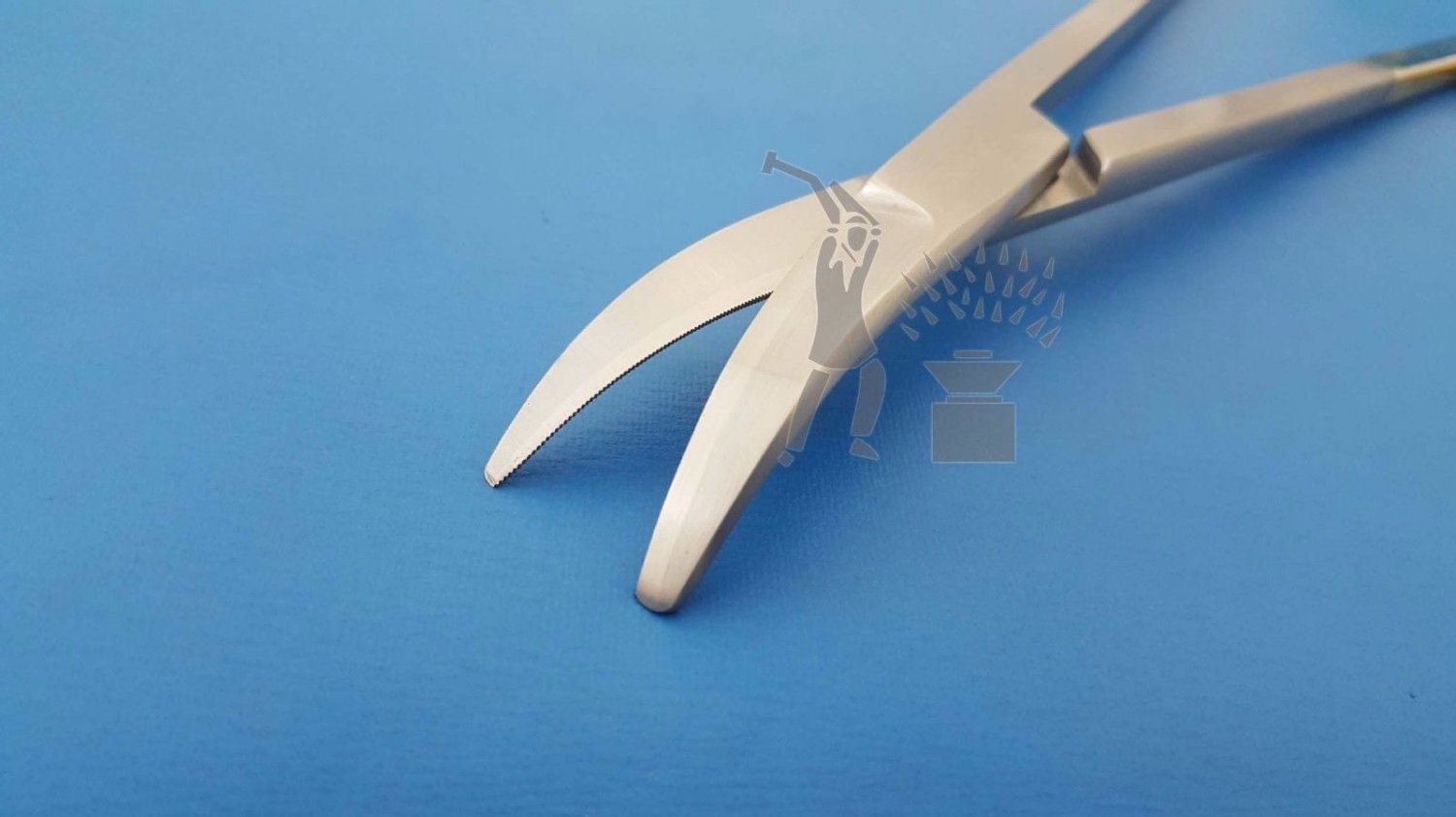 Zeppelin Super Cut Parametrium Scissors OB/Gyn Instruments Curved 22 cm
