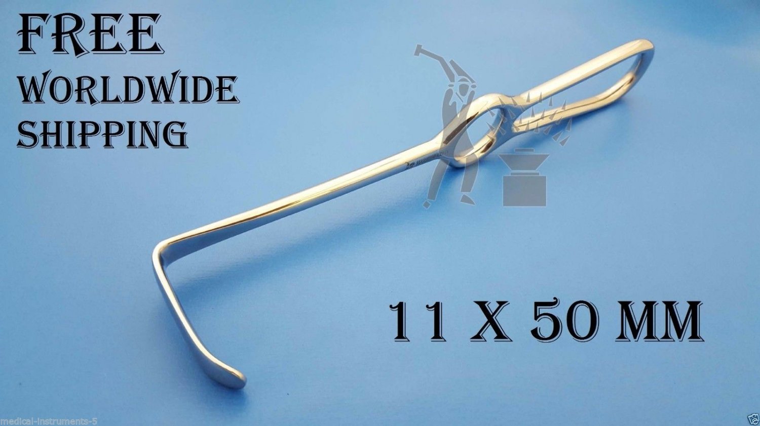 Langenbeck Retractors 11 x 50 mm Dental Surgical Orthopeadic Implant ...