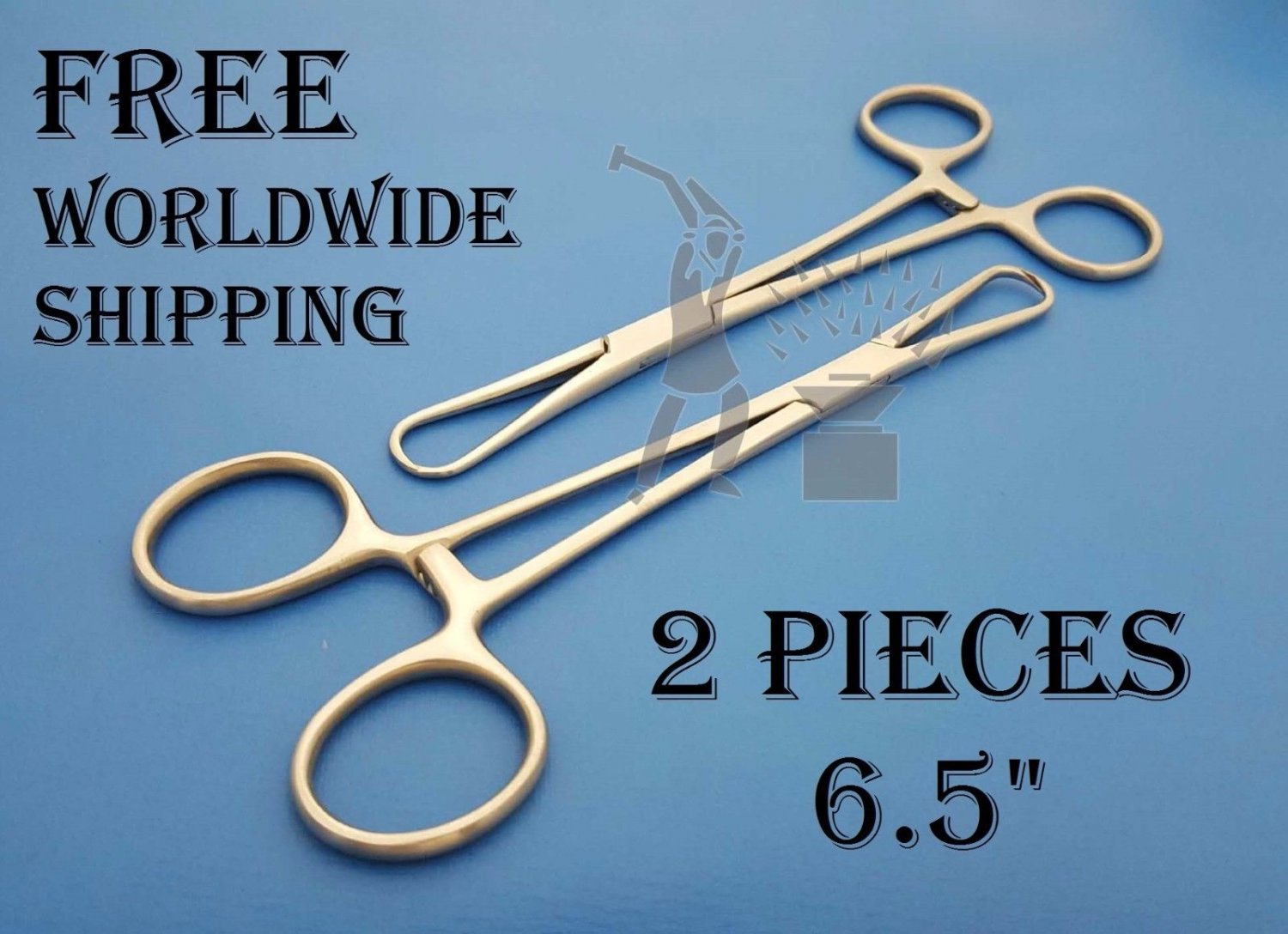 Vulsellum Uterine Forceps 6.5" OB/Gyn Surgical Instruments 2 Pieces ...