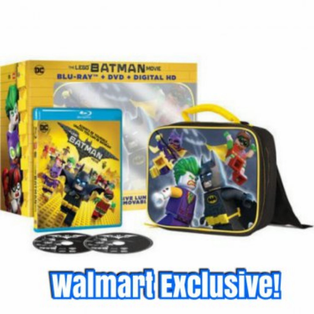Limited Edition LEGO Batman Movie (Walmart Exclusive) (Blu-ray + DVD ...