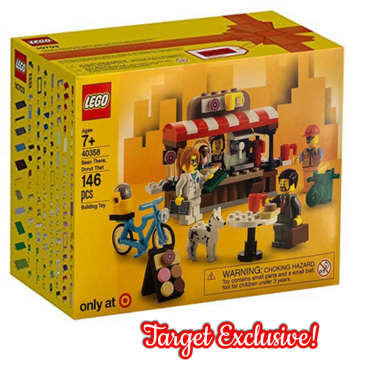 LEGO Bean There, Donut That #40358 Target Exclusive 146 Piece Building Toy