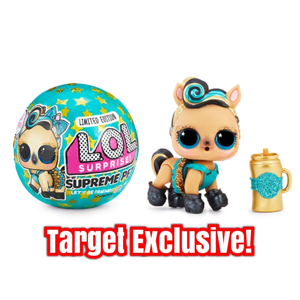 LOL Surprise 7 Layers Pets Supreme Limited Edition Luxe Pony Target ...