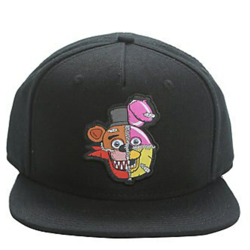 Bioworld Five Nights At Freddy's | FNaF Stitched Character's Black ...