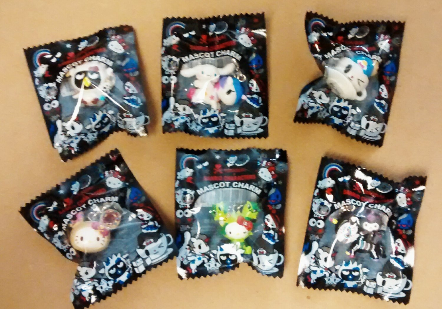 Complete Set of 6 - Limited Edition 2013 tokidoki × Sanrio Characters ...
