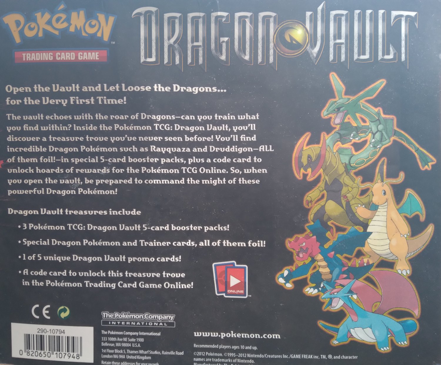 Pokemon TCG: Dragon Vault Blister 3 Pack Latios Promo