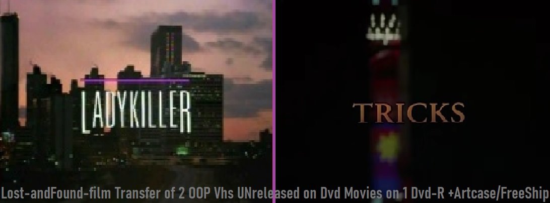 Mimi Rogers 90s Tv Movie duo~Ladykiller,John Shea & Tricks,Tyne Daly ...