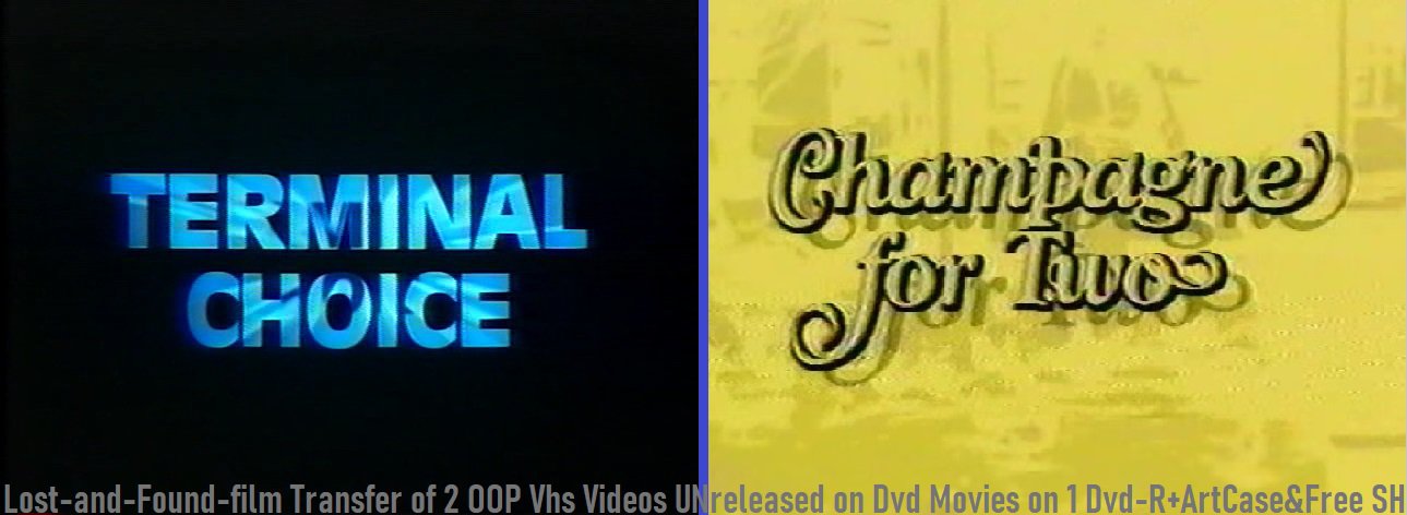 Nicholas Campbell 80s Movie duo~Terminal Choice,Spano & Shades of Love ...