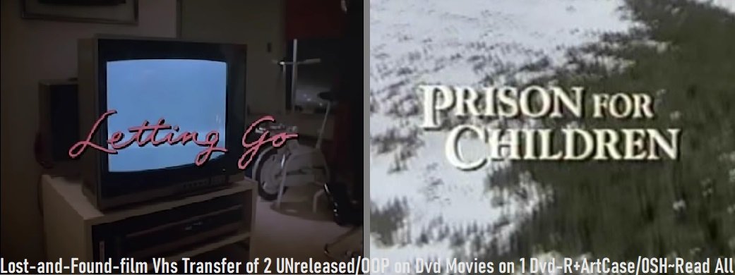 John Ritter 80s Tv Movie duo~Letting Go,Gless & Prison for Children ...