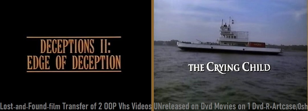 Mariel Hemingway 90s Movie duo~Deceptions II Edge of Deception & The ...