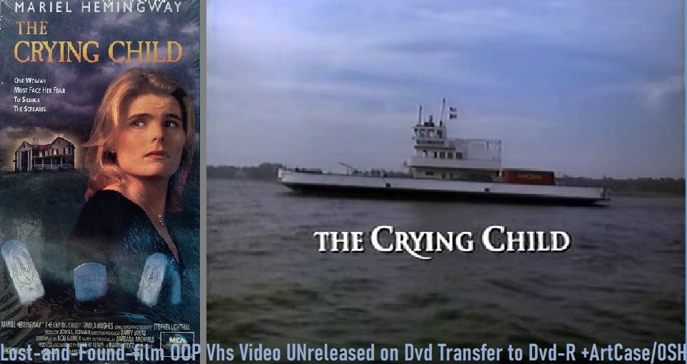 The Crying Child~1996 Tv Movie~Dvd -R+ArtCase/0SH~Mariel Hemingway ...