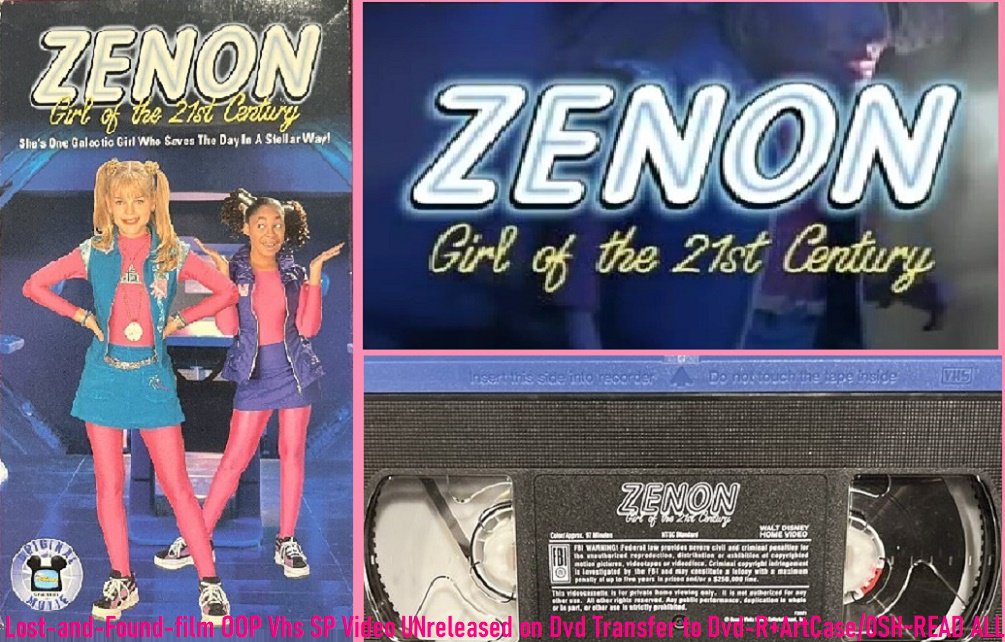 Zenon Girl of the 21st Century~1999 Disney Tv Movie~Dvd -R+ArtCase/0SH ...