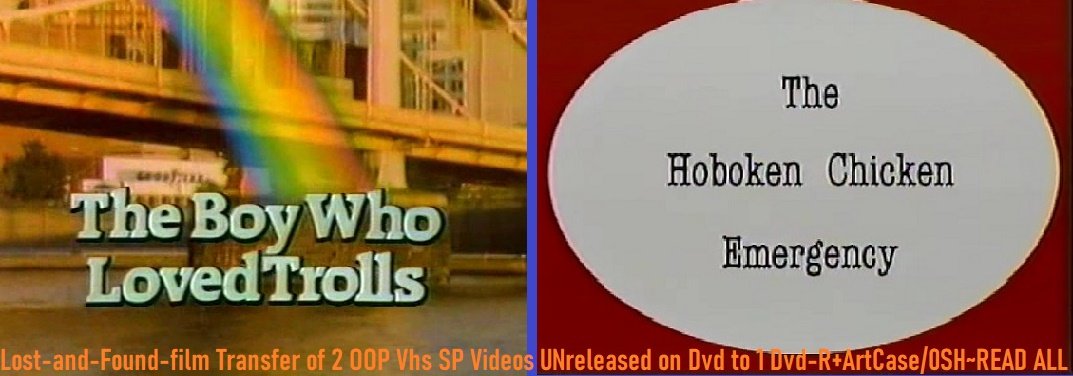 WonderWorks 1984 duo~Boy Who Loved Trolls~The Hoboken Chicken Emergency ...