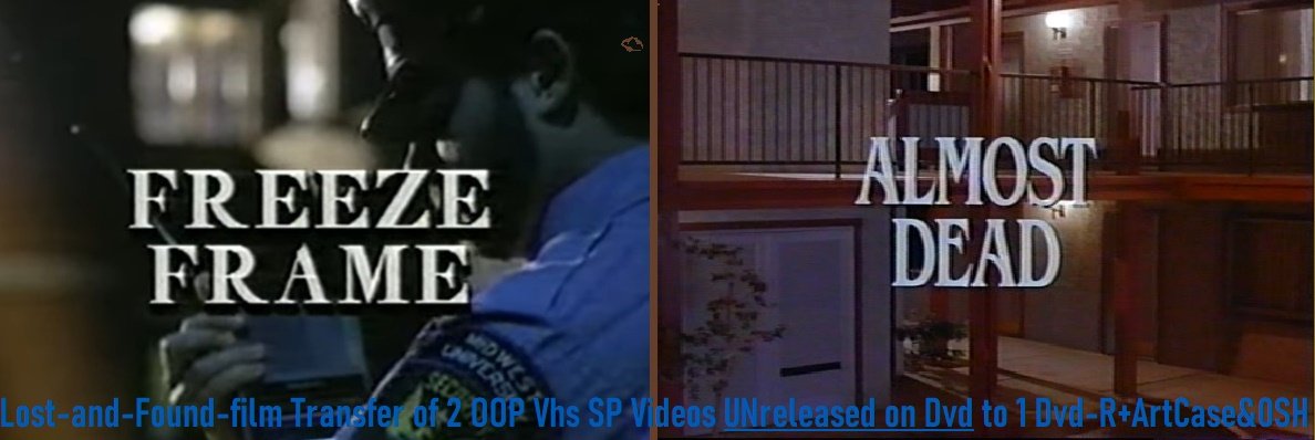 Shannen Doherty 90s Movie duo~Freeze Frame,Lambert & Almost Dead ...