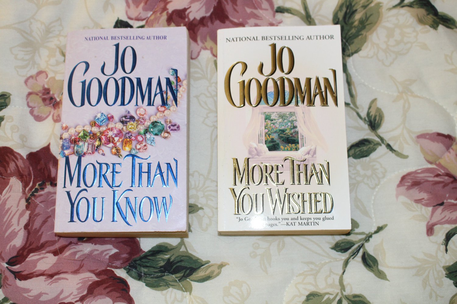 More Than You Know/More Than You Wished. Set of two Romance Novels by ...