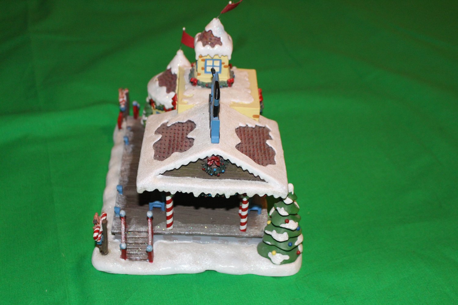 Hawthorne Village "Christmas Town Train Station" 2004 Rudolph's ...