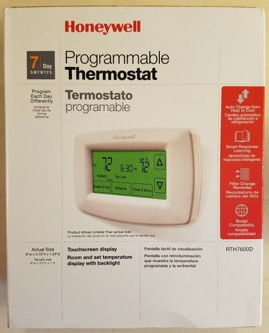 Honeywell 7 Day Programmable Thermostat